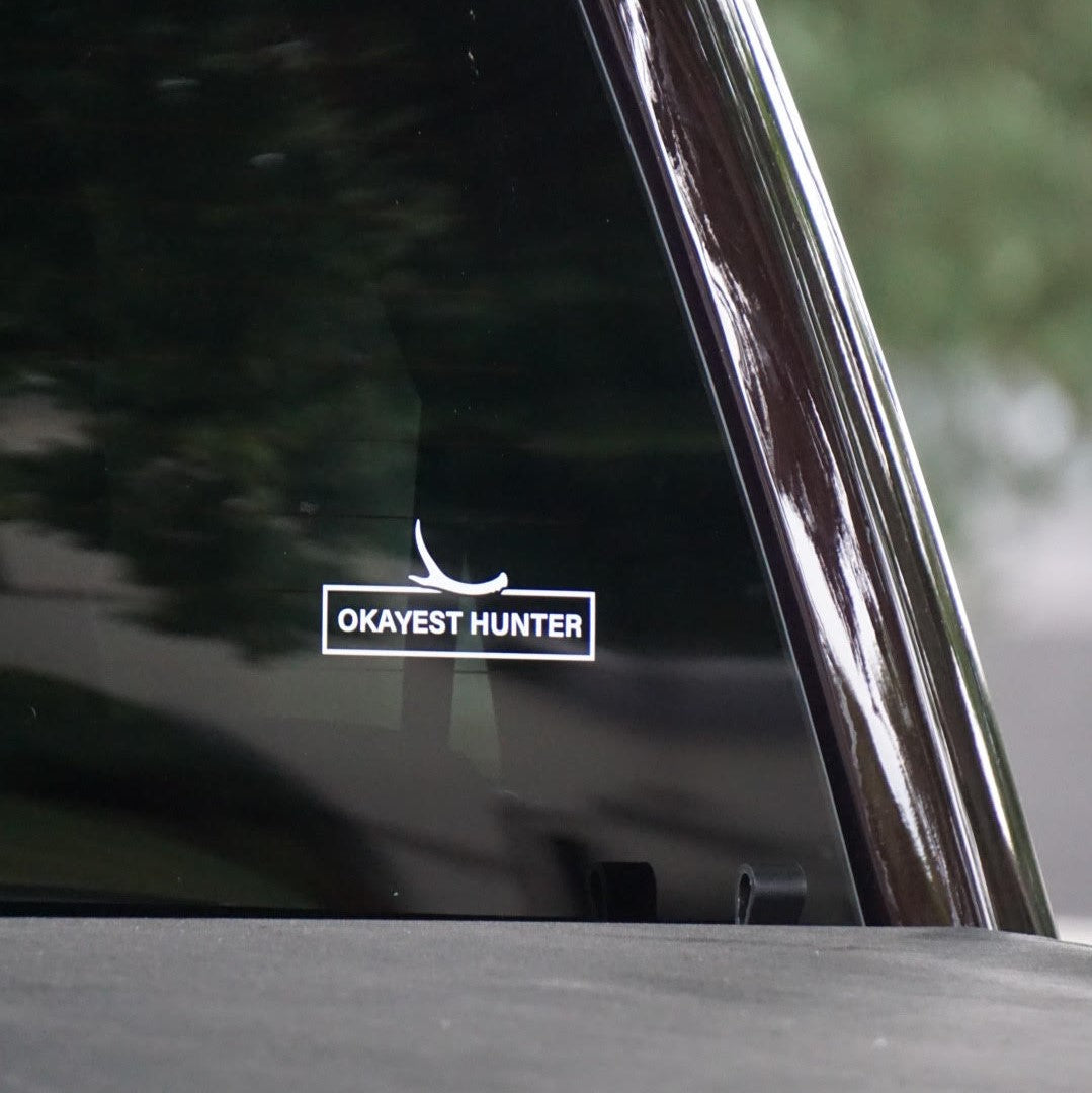 Hunting Stickers & Decals | Okayest Hunter | Deer Hunting Stickers ...