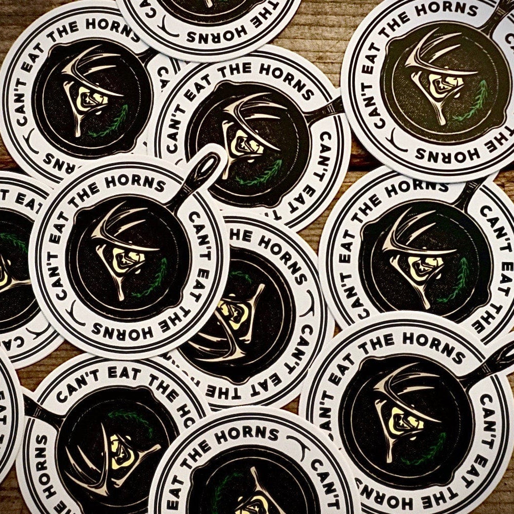 Frying Pan Sticker – The Okayest Hunter